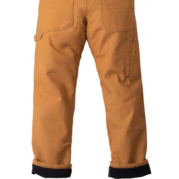 Insulated Gear | Pants | Mens Relaxed Fit Fleece Lined Canvas Work ...